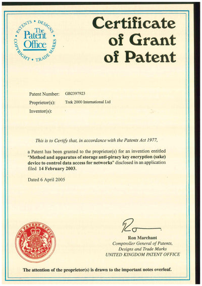 TREK: Thumbdrive™ Original - First USB Flash Storage Device – TREK 2000 ...